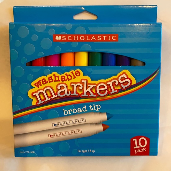Scholastic | Other | 515 Scholastic 1 Count Washable Markers | Poshmark